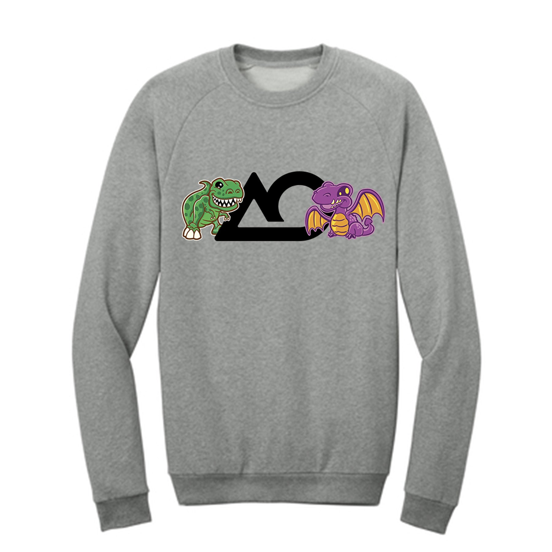 Unisex AO Rexy & Spike Crewneck Sweatshirt - AO Racing