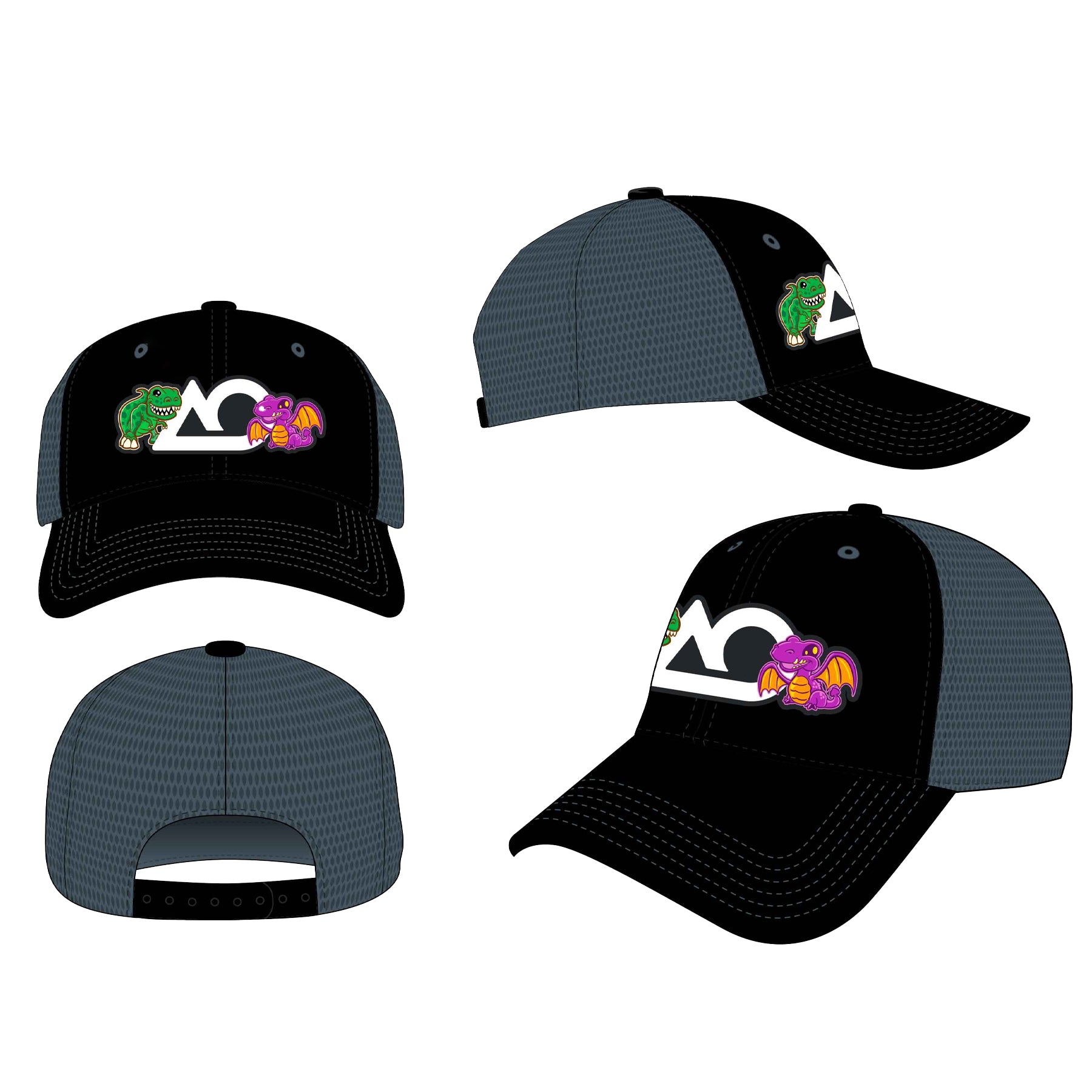 PRE-ORDER: Youth Character Hat - AO Racing