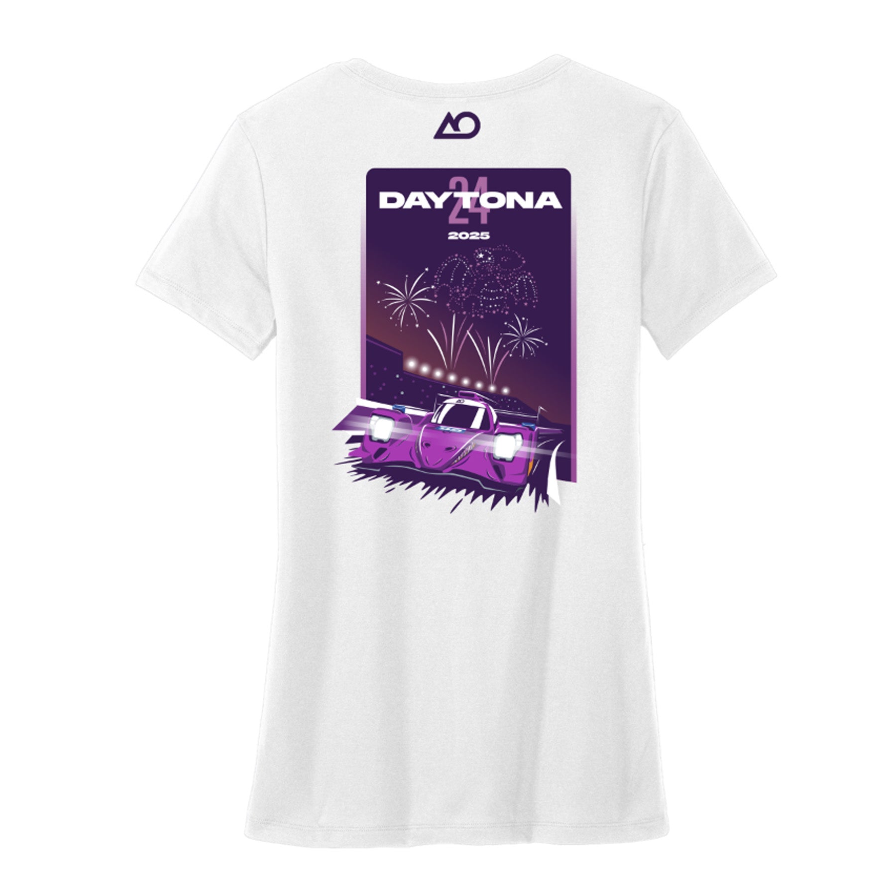Women's 2025 Spike Daytona Tee - AO Racing