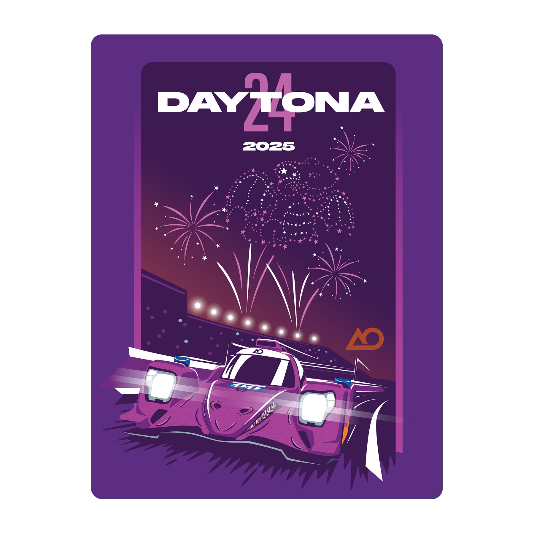 Spike Daytona Sticker - AO Racing