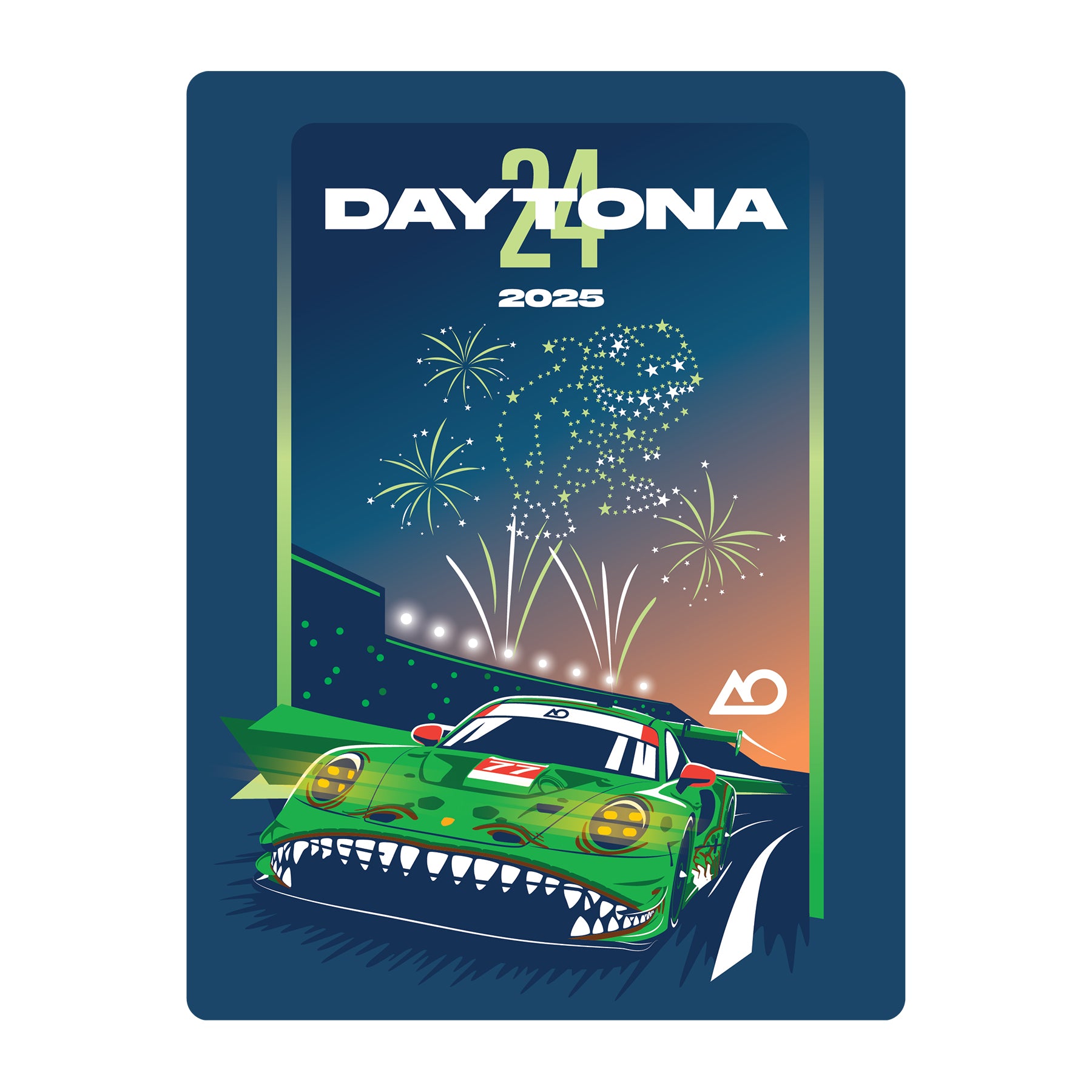 Rexy Daytona Sticker - AO Racing