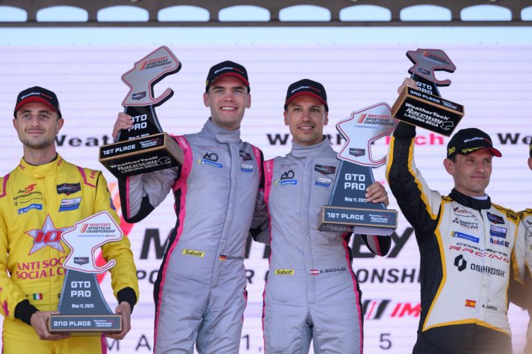 Roxy Rawrs to Victory at Laguna Seca: AO Racing’s Prehistoric Pink ...