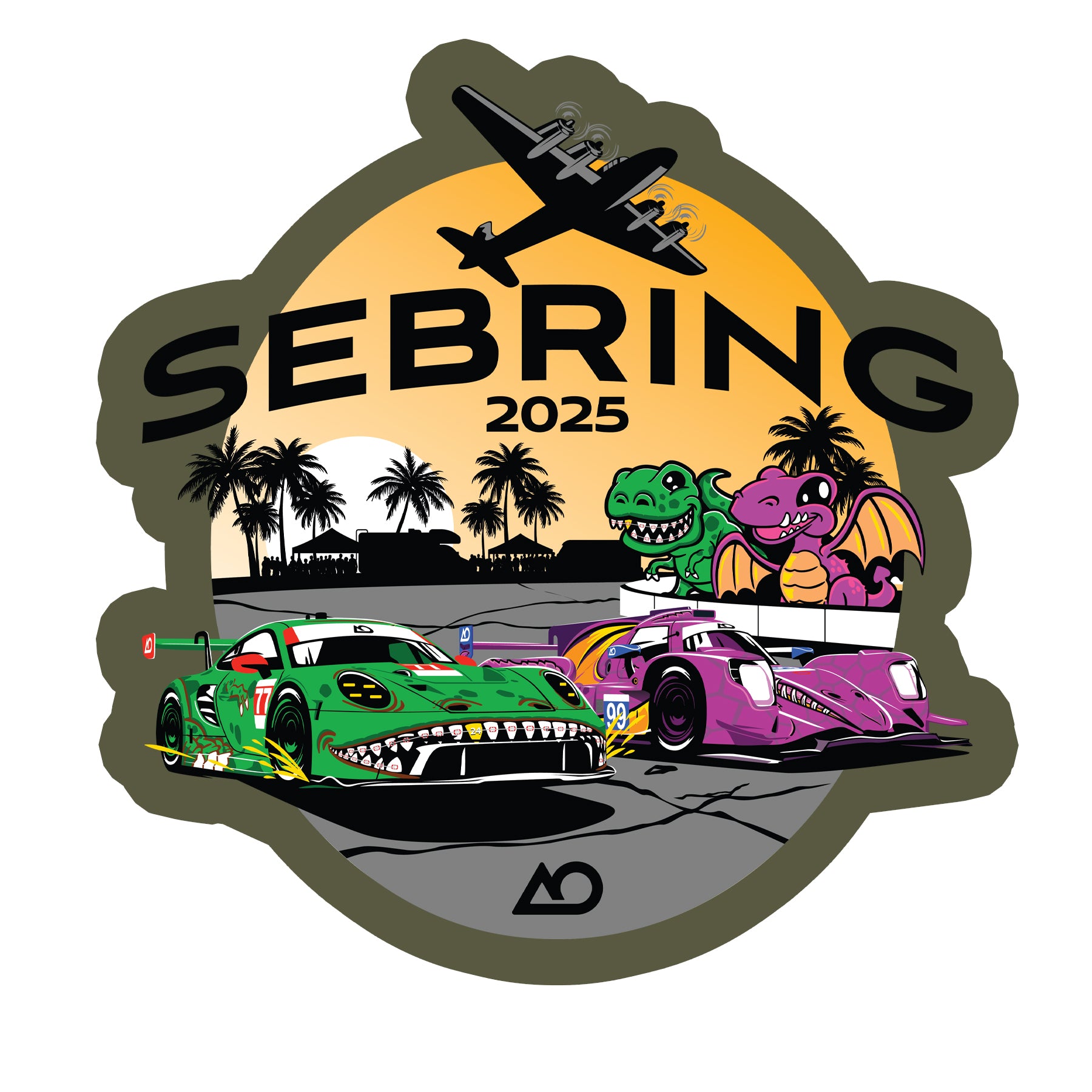 Sebring Sticker - AO Racing